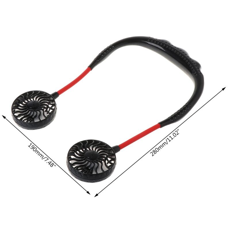 Handsfree Neck Band Opknoping Fan Usb Oplaadbare D... – Grandado