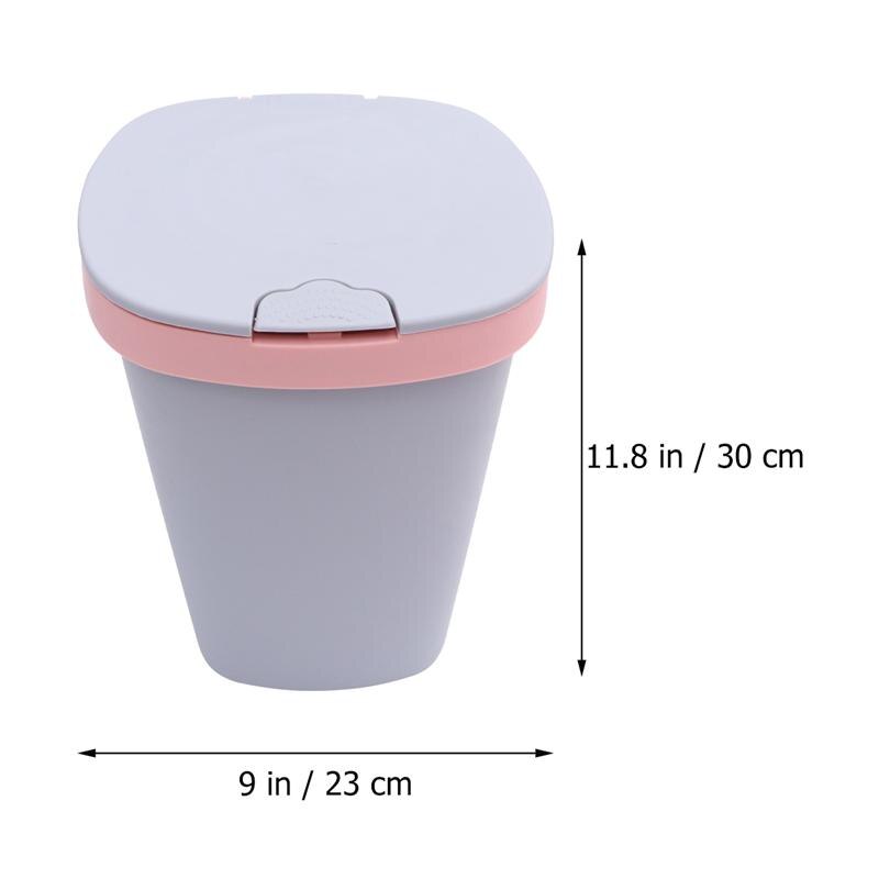 Push-button Trash Can For Garbage Bags Silent Garb... – Grandado