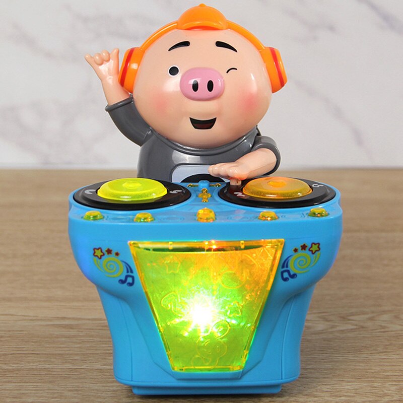 DJ Music Electric Pig Toys Electric Musical Toys M... – Vicedeal