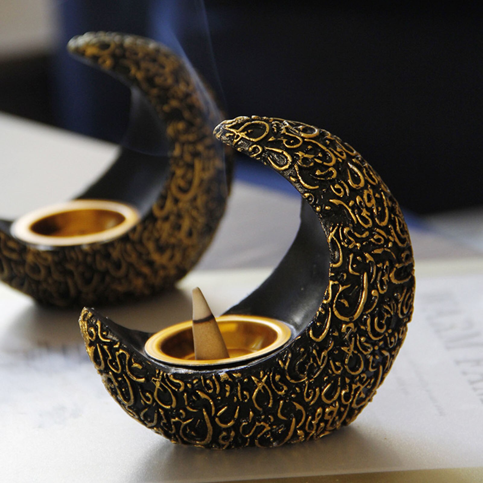 Ramadan Eid Mubarak Decorations for Home Moon Plaq... – Grandado