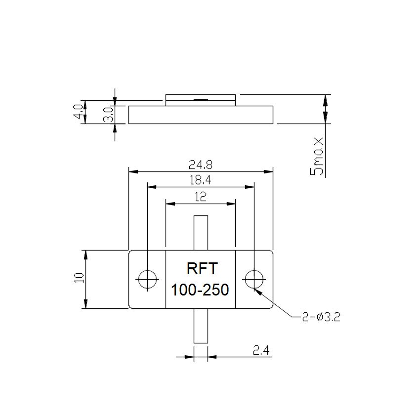 RFT 100-250 flansch typ doppel blei 10 ohm 50 ohm ... – Grandado