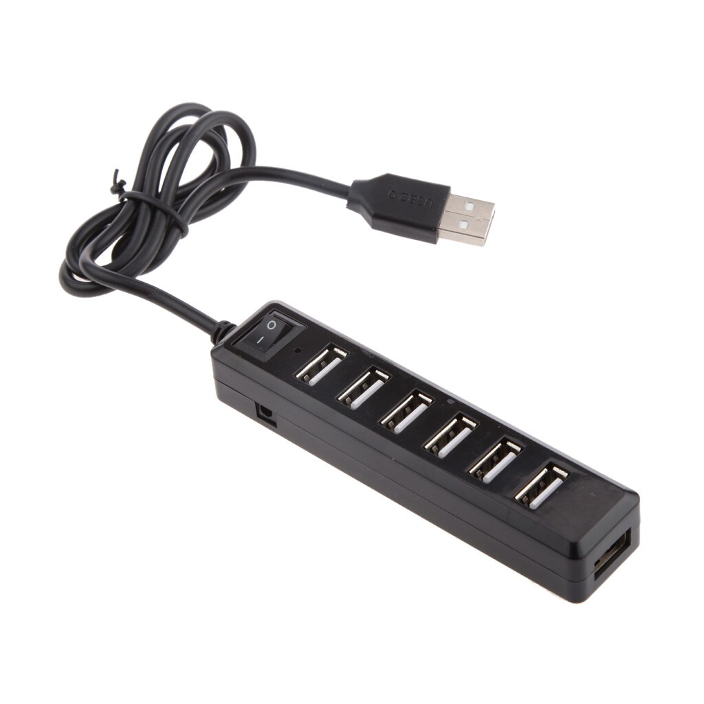 High Speed 7 Port USB HUB 2,0 Multi Splitter Expan... – Vicedeal