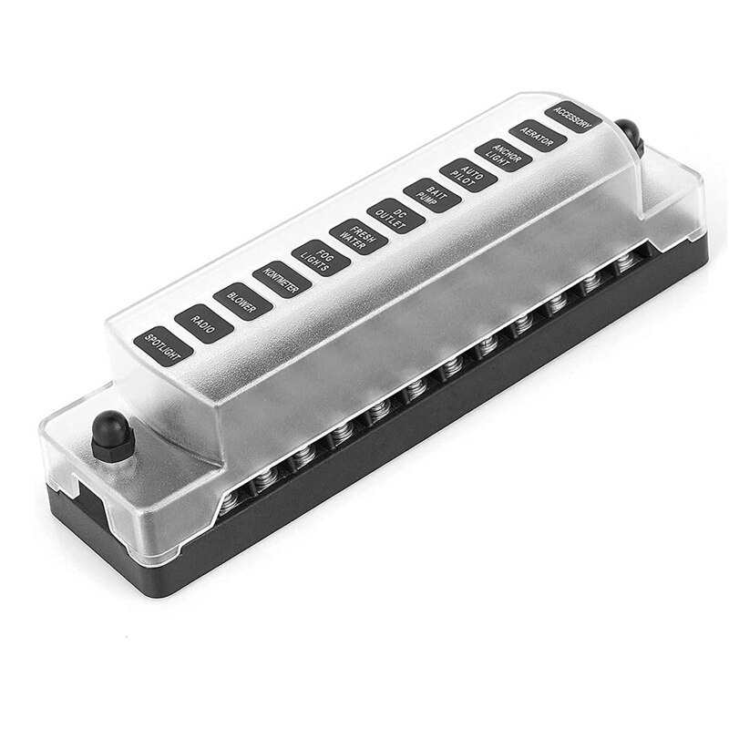 Fuse Box 12-Way Independent Positive and Negative ... – Grandado