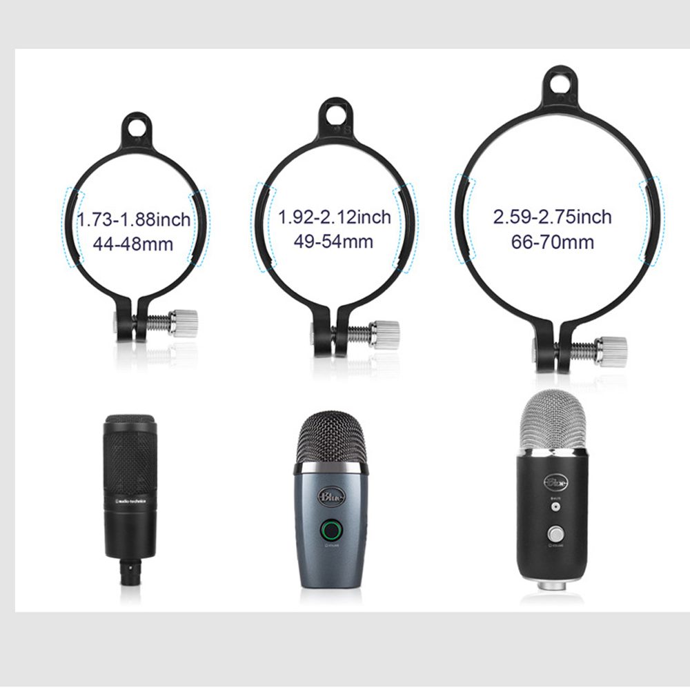 Recording Microphone u-Shaped Blowout Prevention N... – Grandado