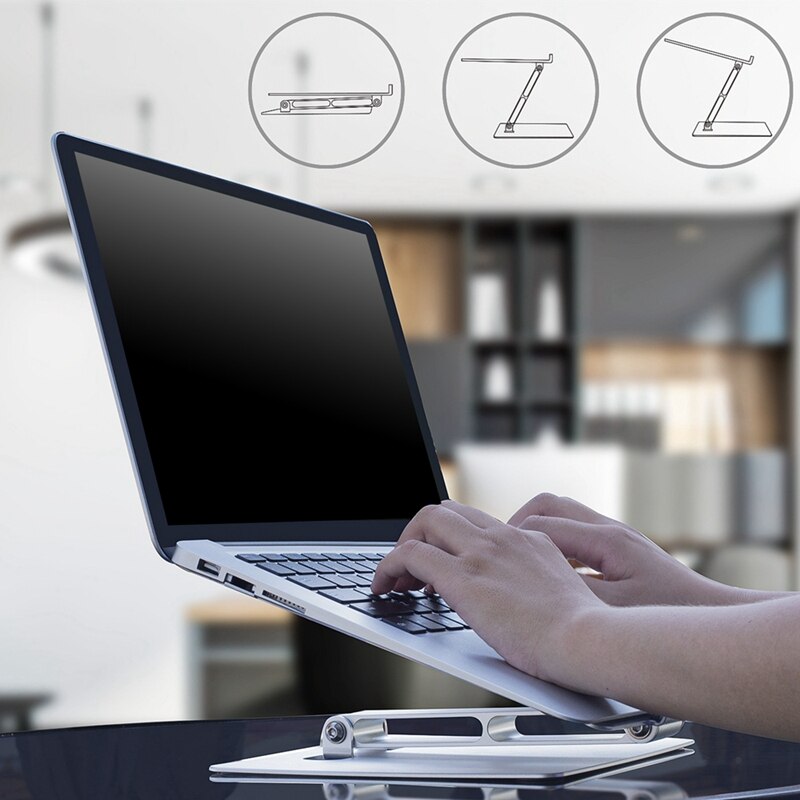 Laptop Cooling Beugel Opvouwbare Lift Double-Layer... – Grandado