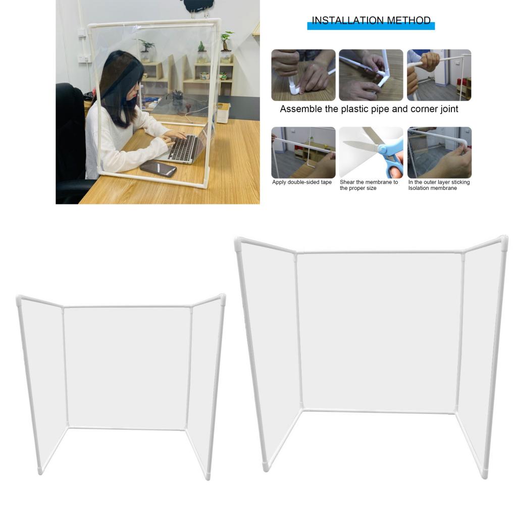 Protective Sneeze Guard for Counter and Desk, Clea... – Grandado
