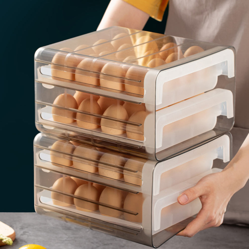 1Pc 32-grids Double-layer Egg Storage Box Compartm... – Grandado