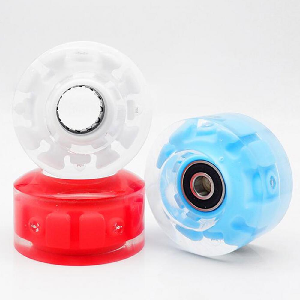 4pcs LED Double-row Roller Skates Luminous Wheel R... – Grandado