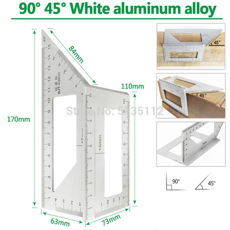 Multi-funktion Kombination Holzbearbeitung Lineal ... – Vicedeal