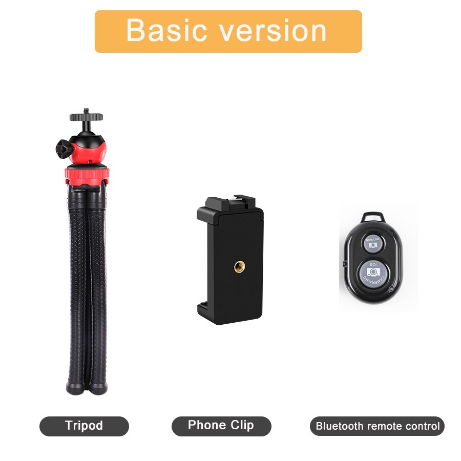 MAMEN Smartphone VLOG Shooting Kits Octopod Tripod... – Grandado