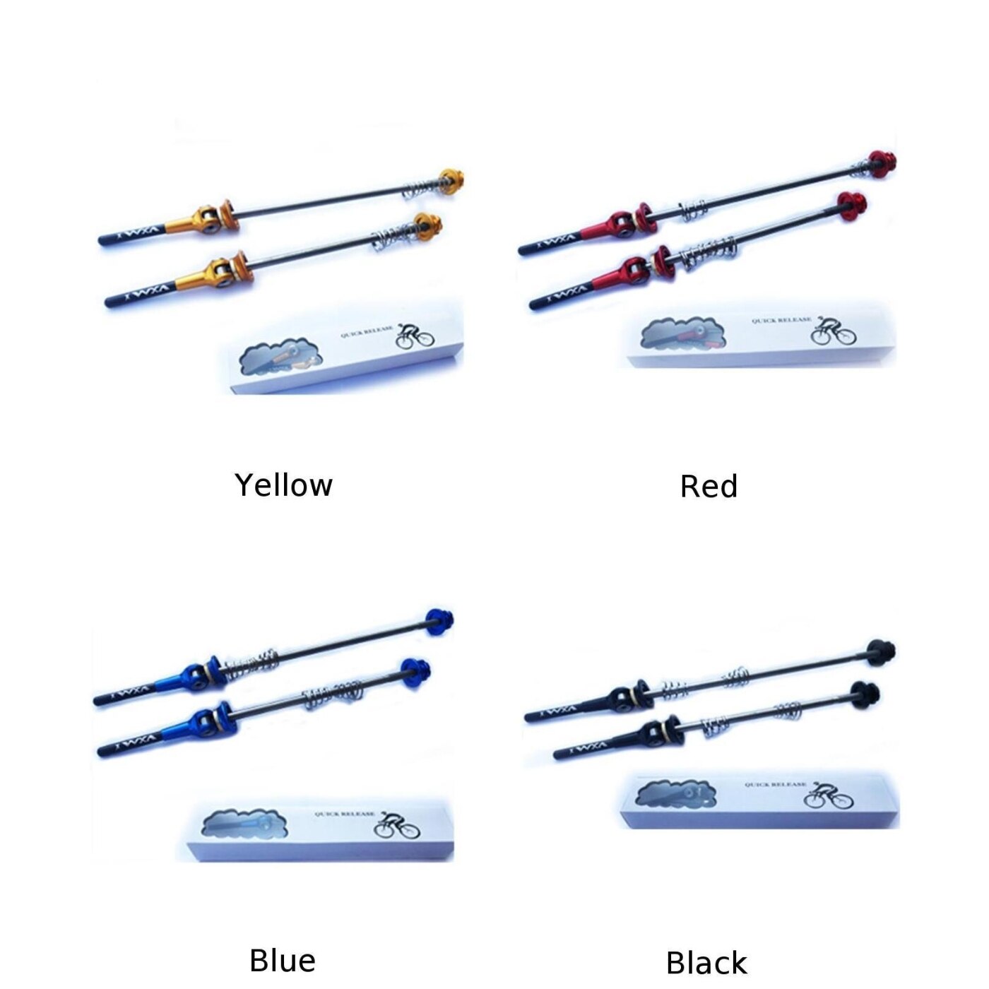 2pcs MTB Road Bike Quick Release Skewers QR Lever ... – Grandado