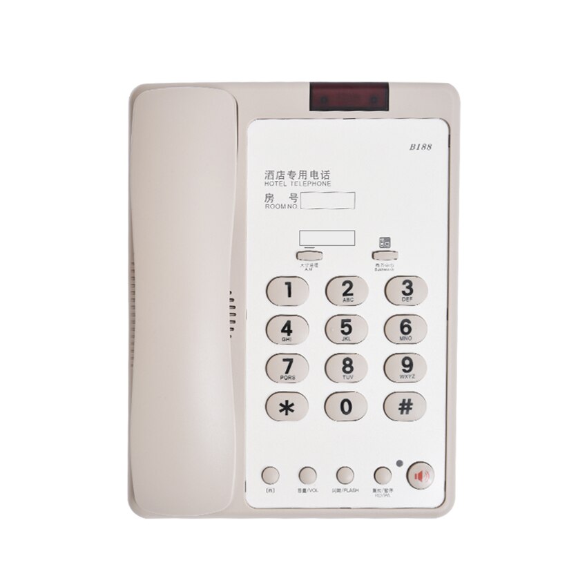 Desktop Corded Telephone, Wired Landline Phone for... – Vicedeal