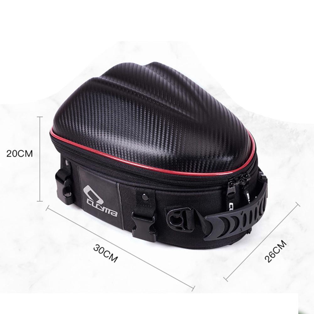 Motorcycle Backseat Saddle Bag Hard Shell Rear Sea... – Vicedeal