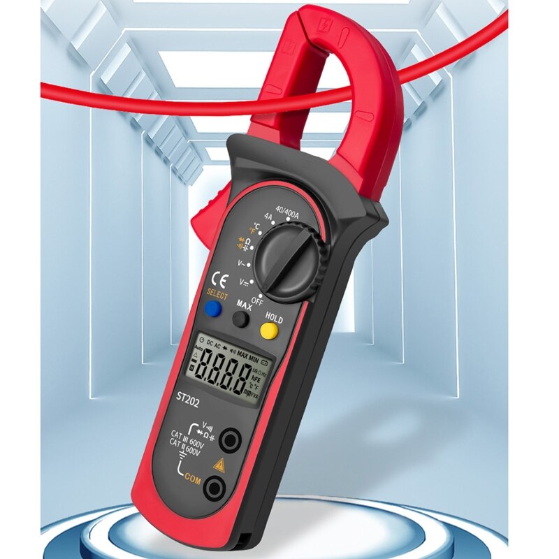 ST202 Digital Clamp Multimeter Resistance Ohm Tran... – Vicedeal