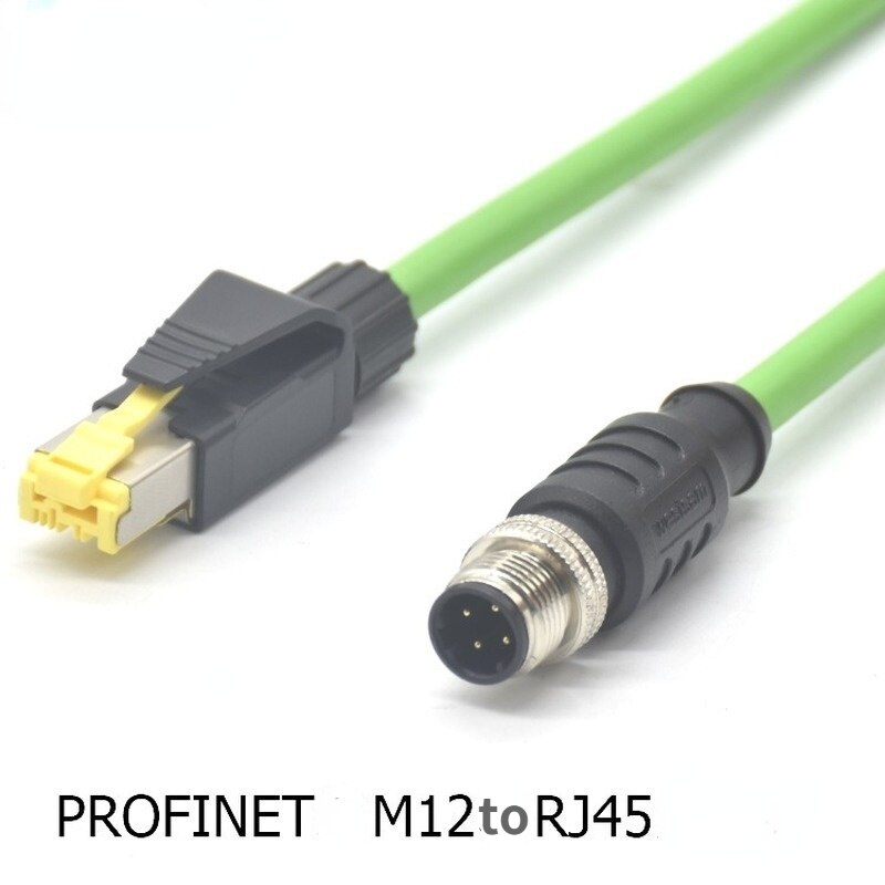 Profinet-cable conector macho y hembra M12 de 4 pi... – Grandado