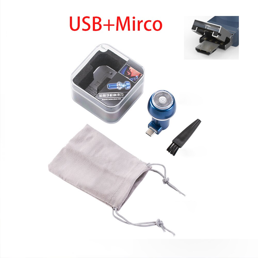 Mini USB Electric Shaver for iPhone Men Electric M... – Grandado