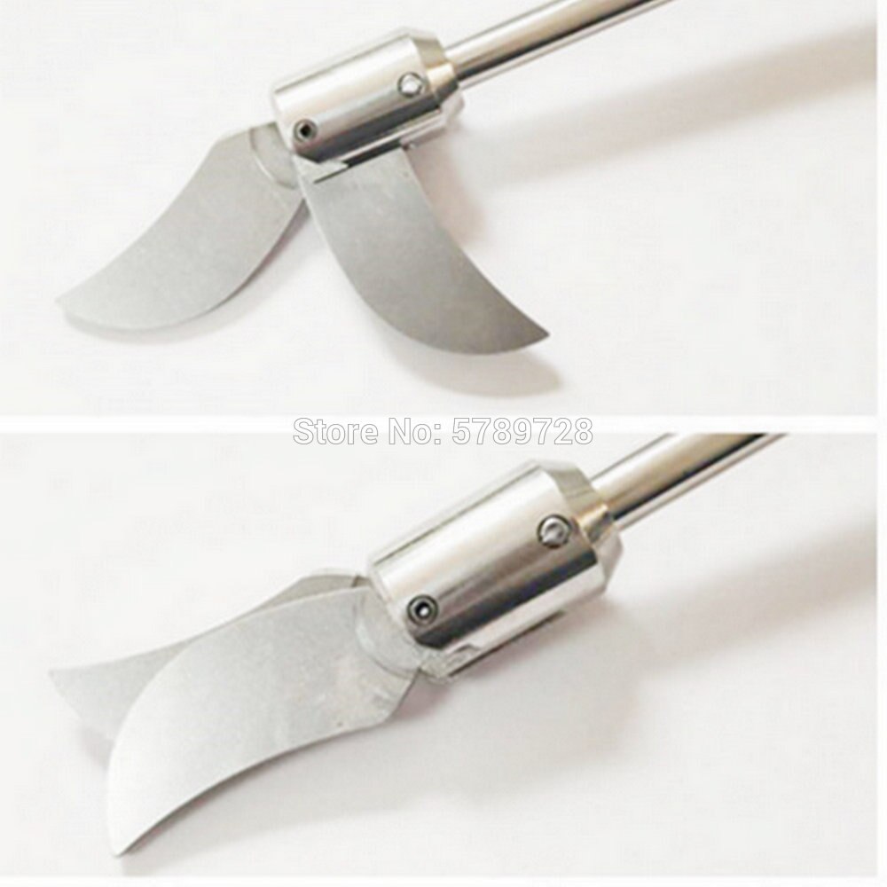 1pc stainless steel two-leaf folding crescent blad... – Vicedeal