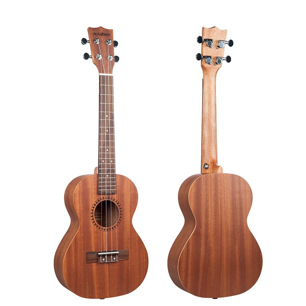 NAOMI 21 Inch Ukulele Soprano Sapele Rosewood Nylo... – Grandado