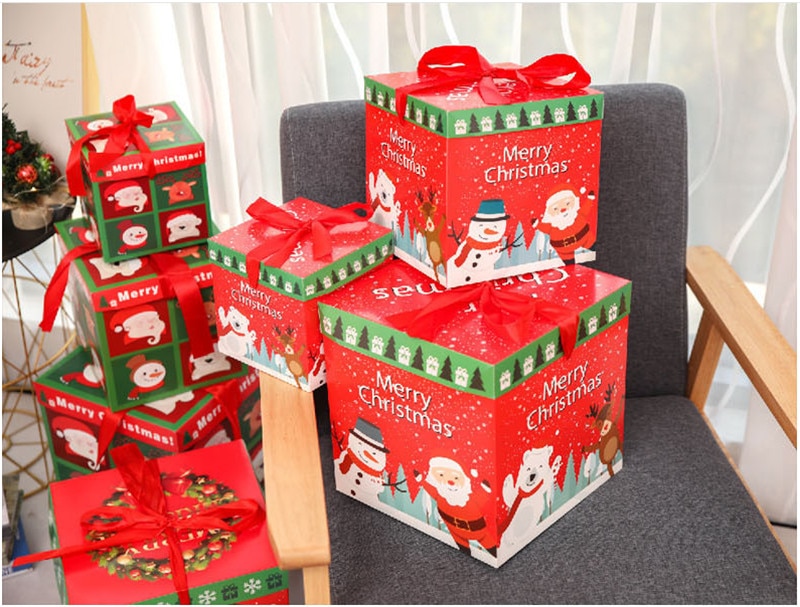 DIY Christmas Decorative Box Set, Cute Santa Claus... – Grandado