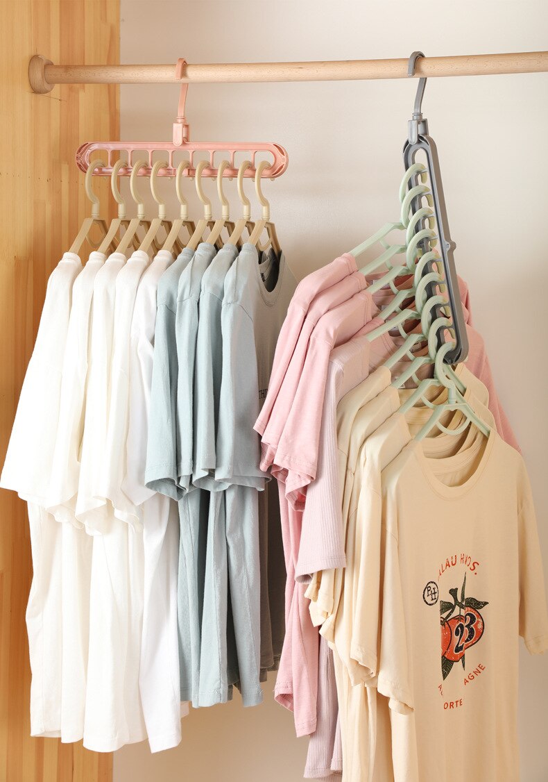 Multifunctional Folding Storage Hanger Clothes Han... – Grandado