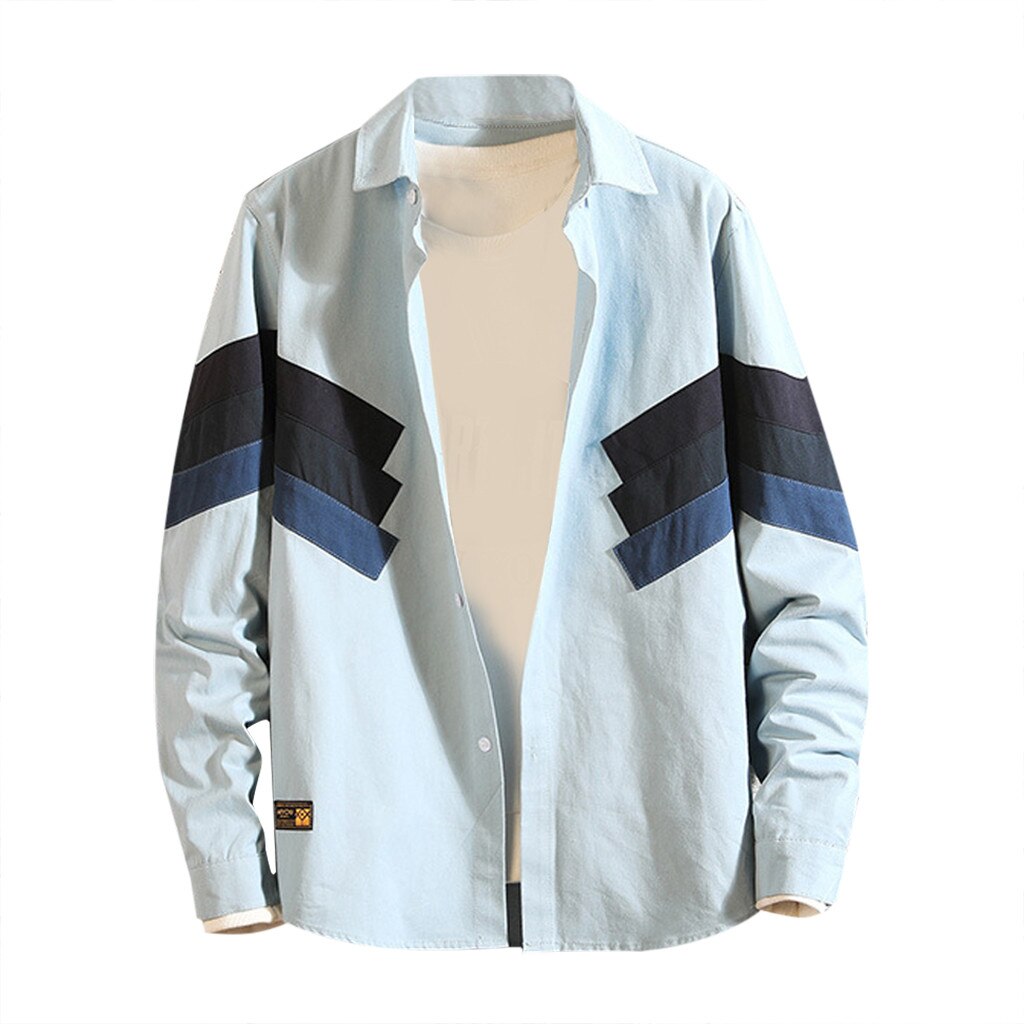 De Meest Knappe Shirt! Mannen Casual Mode Streep A... – Vicedeal