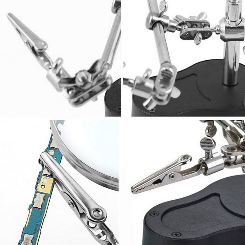 Soldering Iron Station Stand With Welding Magnifie... – Grandado