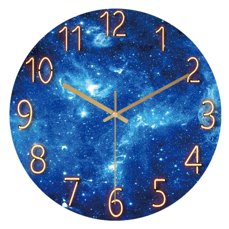 Wall clock Modern Large Size Wall Clock Silent Non... – Grandado