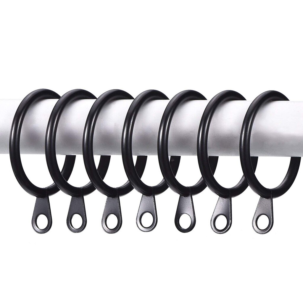 10 stk kraftig metall draperi vindu gardin ringe r... – Grandado