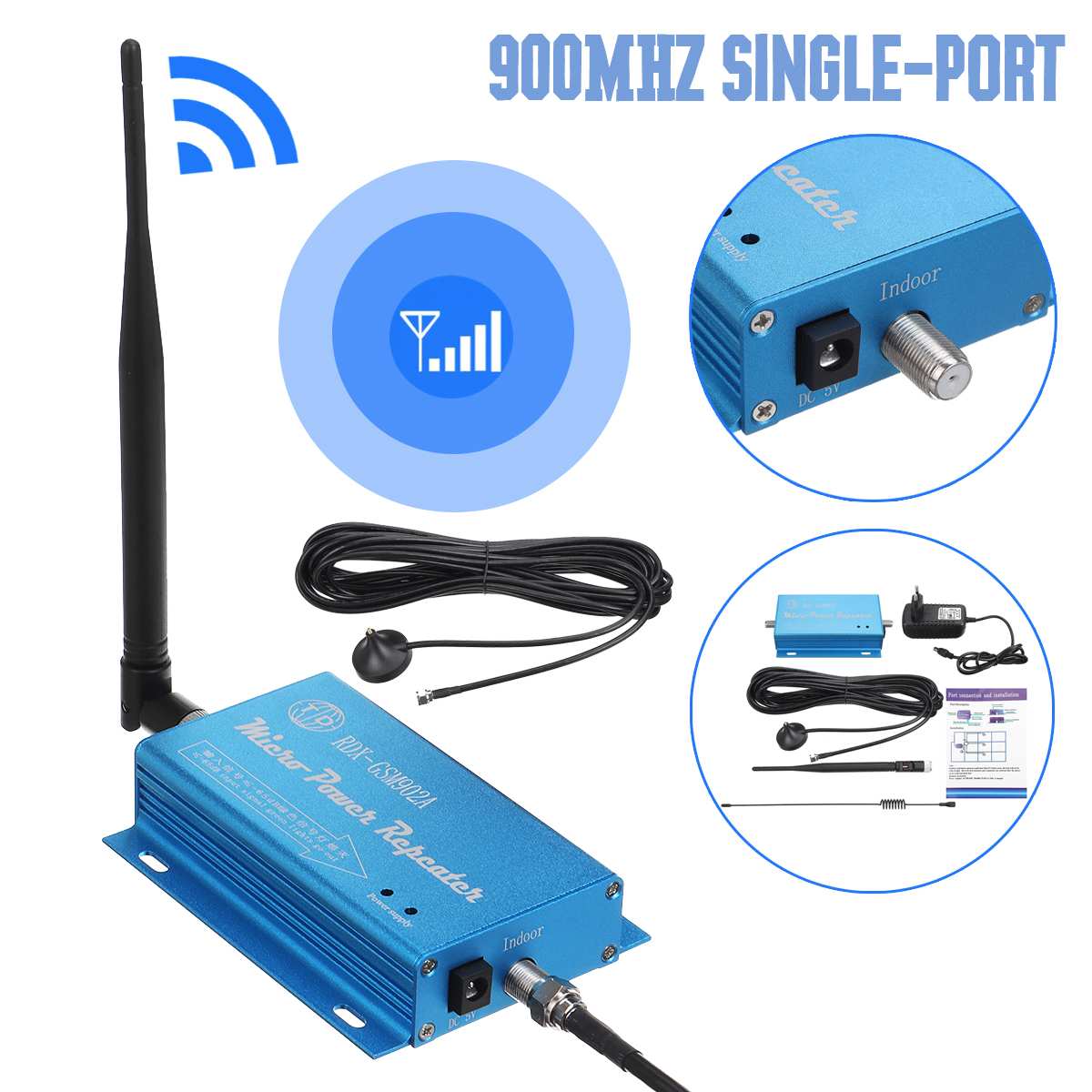 Fullset 2G/3G/4G GSM 960MHz Repeater 3G Celular MO... – Vicedeal