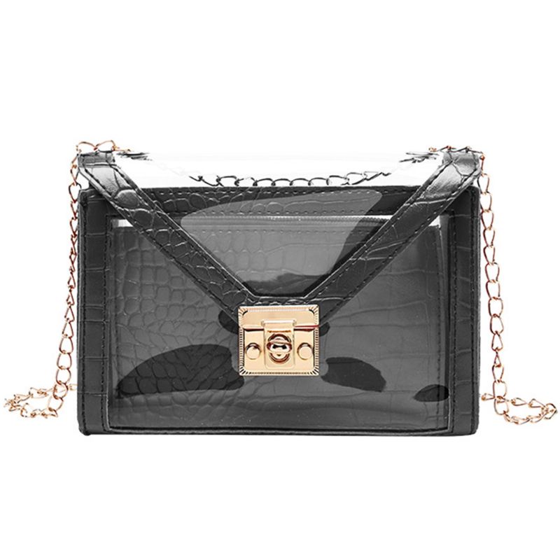 Women Transparent Small Handbag Shoulder Bag Summe... – Vicedeal