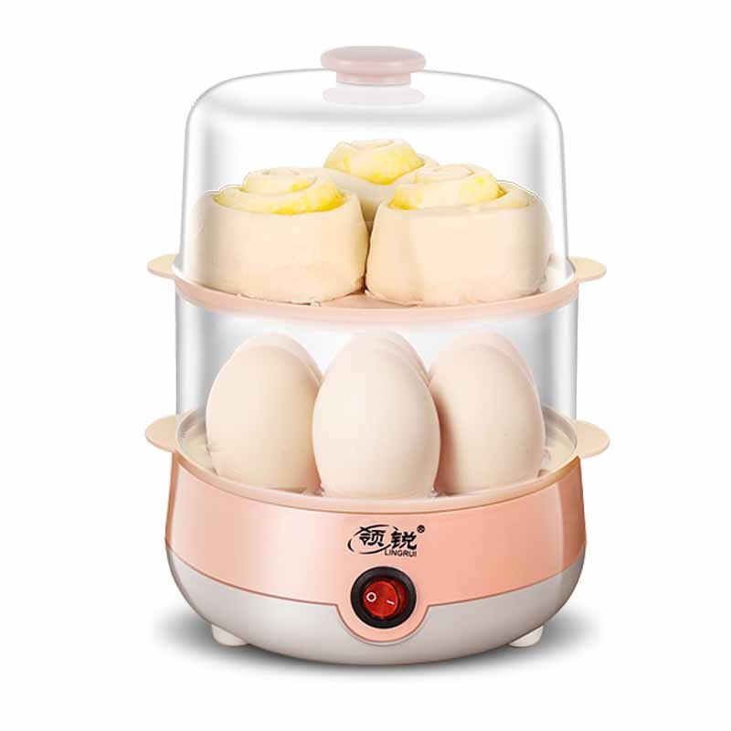 Double egg steamer egg cooker boiled eggs quick br... – Grandado