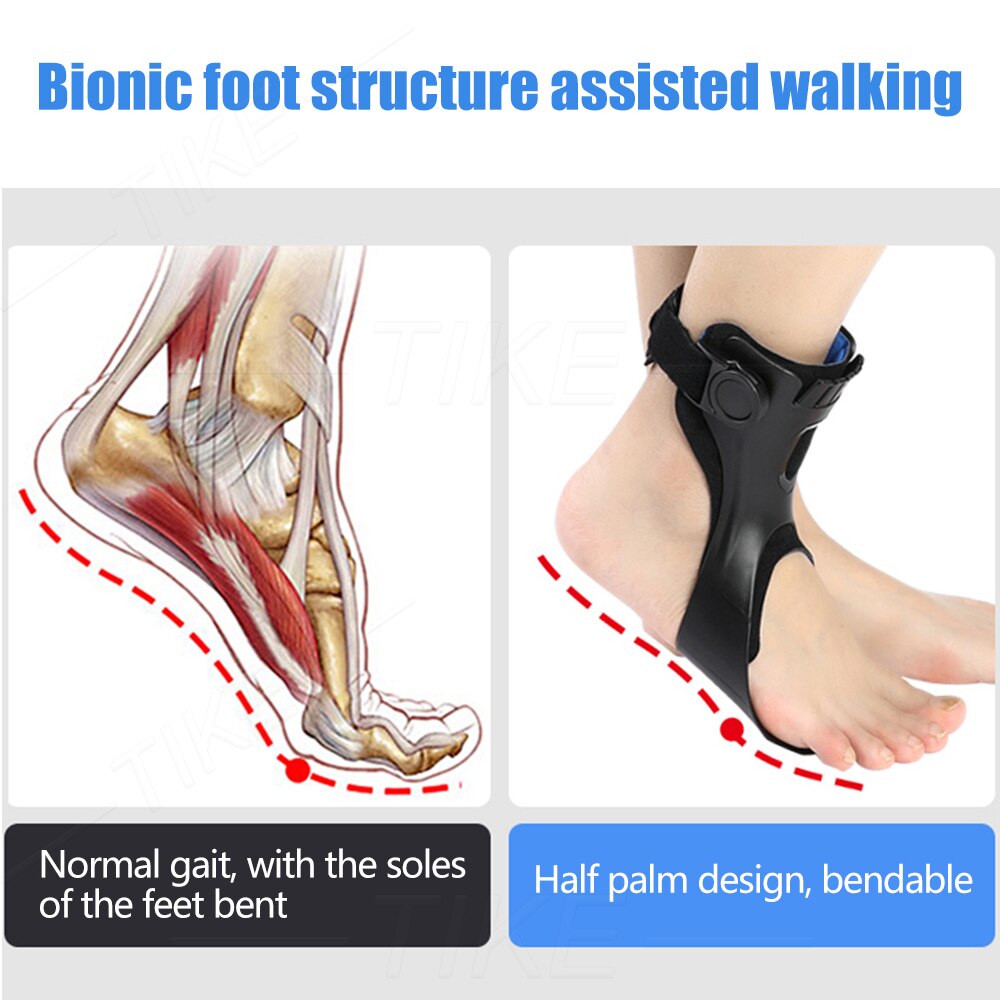 TIKE Adjustable Foot Droop Splint Brace Orthosis A... – Vicedeal