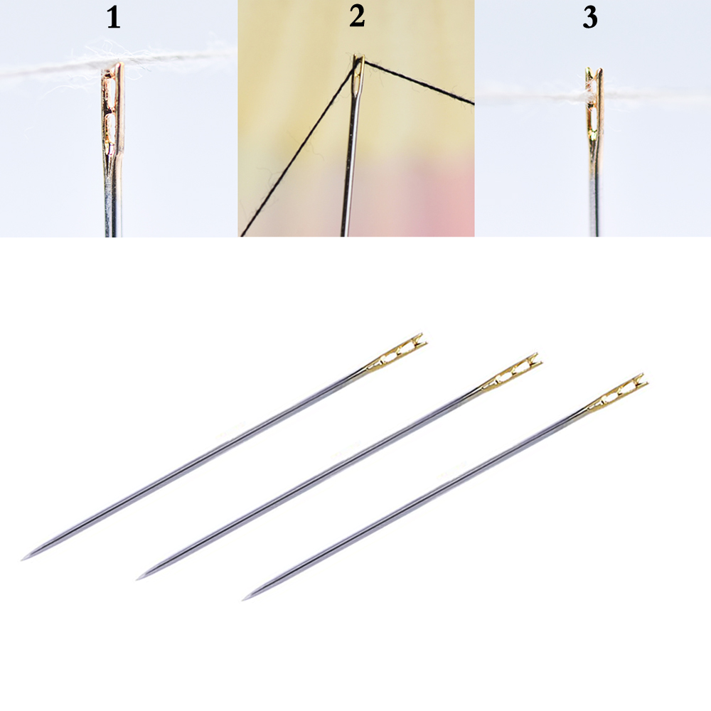 18 stuks Naainaalden Pins Set Self Threading Naald... – Grandado