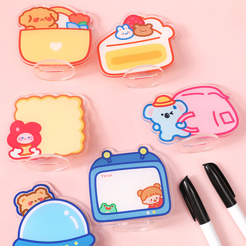 Cute Cartoon Message Board, Student Desktop Memo, ... – Grandado