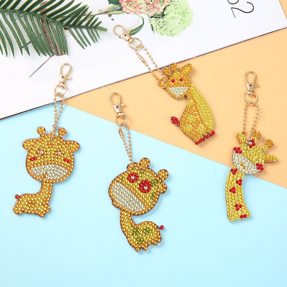 5D DIY Full Drill Diamond Painting Yellow Giraffel... – Grandado