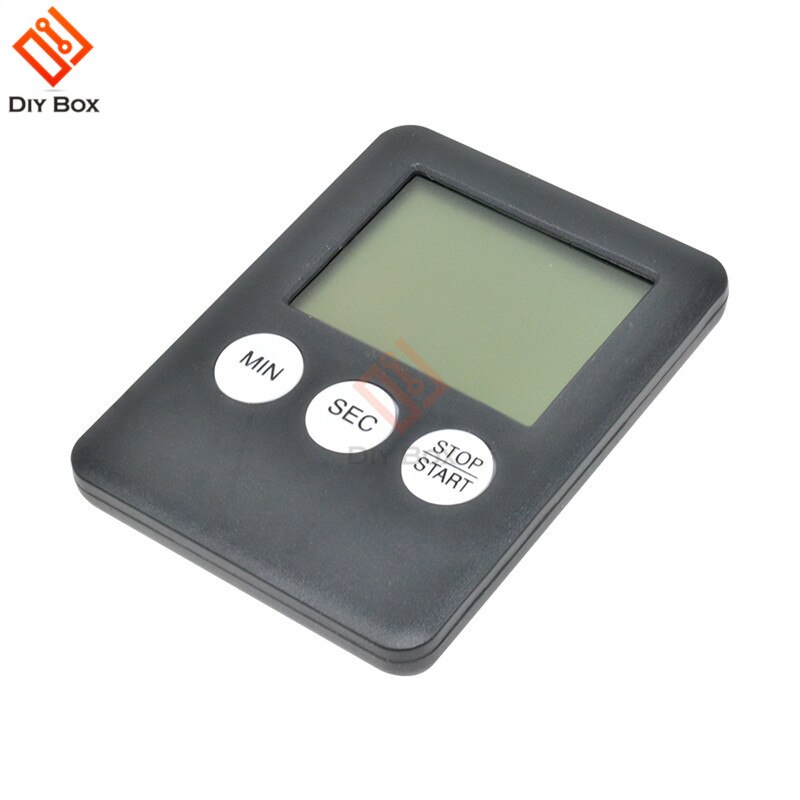 Super Thin LCD Digital Screen Kitchen Timer Square... – Grandado