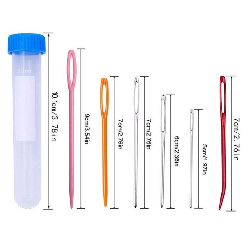 Imzay 17PCS Yarn Needle Set Bent Tip Tapestry Need... – Grandado