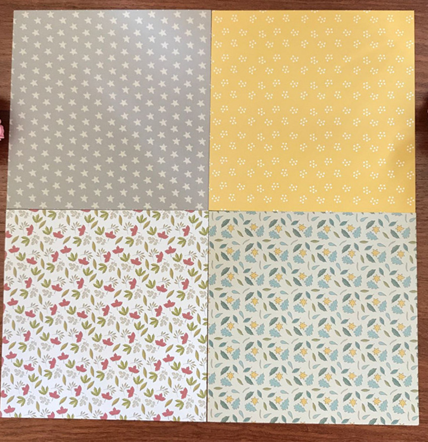 Lot de 24 feuilles de papier pour Scrapbooking de ... – Grandado