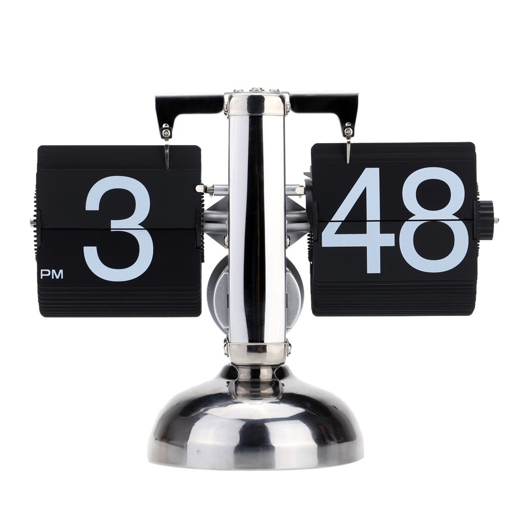 Small Scale Table Clock Retro Flip Over Clock Stai... – Vicedeal
