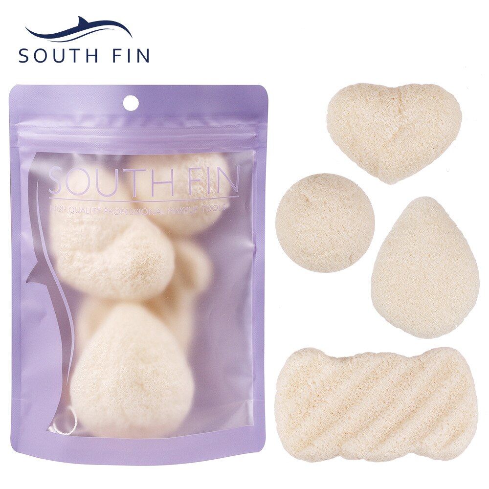 4 PCS/SET Natural Soft Konjac Facial Puff Face Bod... – Grandado