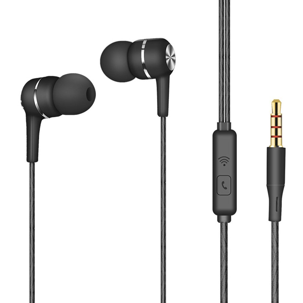 Simple Universal In-ear Headphones Inline Computer... – Grandado