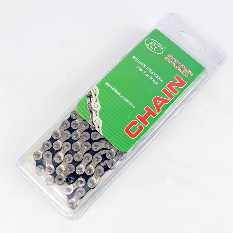 F80 bicycle chain silver 8 speed 116L bike chain 2... – Grandado