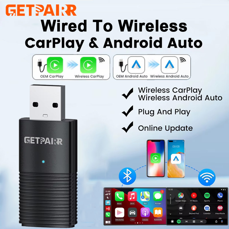 GetPairr Wireless CarPlay Dongle Android Auto Mini... – Grandado