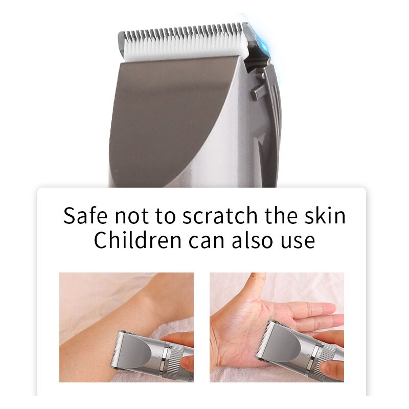 Electric Hair Clipper Ceramic Blade Cordless Conve... – Vicedeal