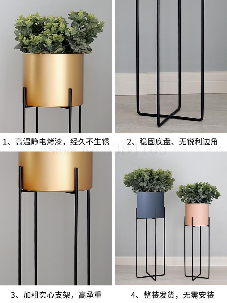 Nordic Wrought Iron Green Flower Frame Living Room... – Vicedeal