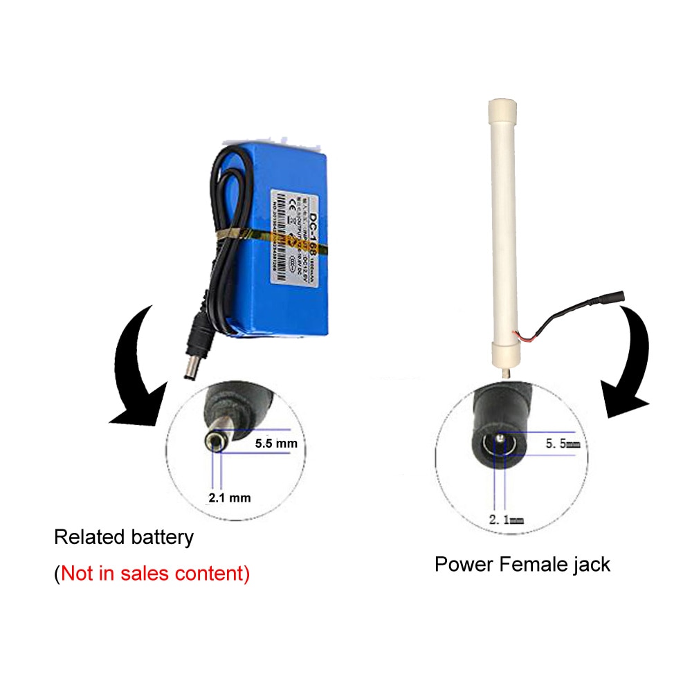 Minilátigo portátil para exteriores, antena activa... – Grandado
