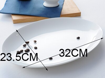 12 inch, fine bone china serving tray, ceramic big... – Grandado