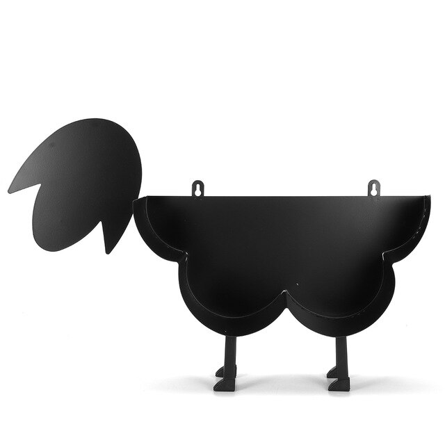 Huis Ijzer Roll Papieren Handdoek Houder Zwart Sch... – Grandado