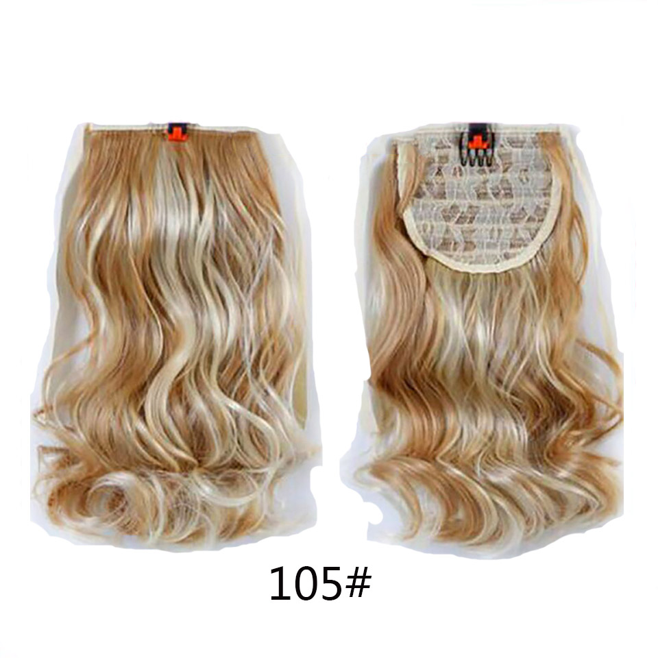 MANWEI Synthetic Ponytail Hair Extensions short Wa... – Grandado