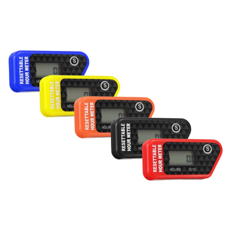 Waterproof LCD Resettable Hour Meter Counter Maint... – Grandado
